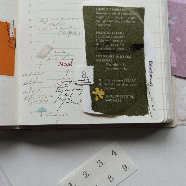 som studio 120 Film Backing Paper: Washi Tape – Sumthings of Mine