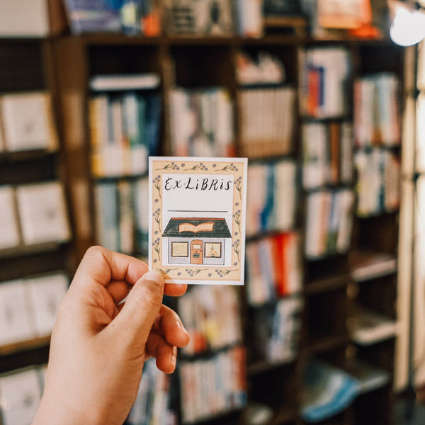 LDV Ex-Libris Sticker Set: Life in a bookstore (8pcs) – Sumthings of Mine