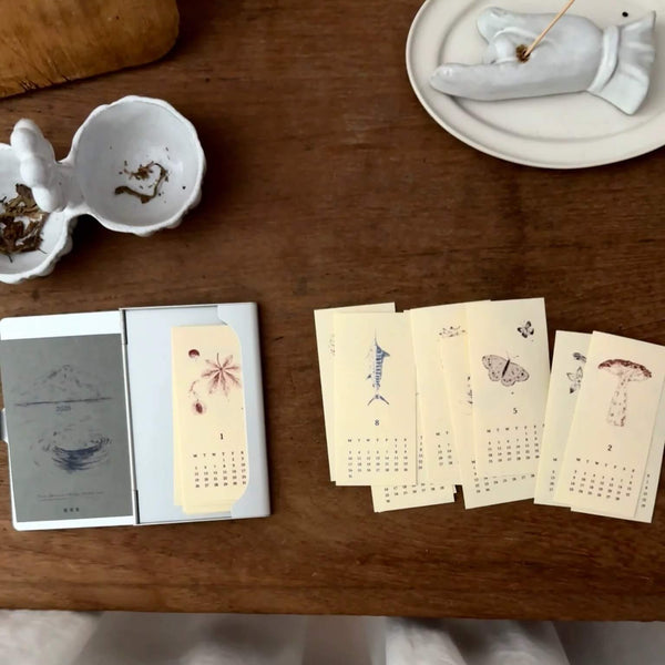 12-Month Mini Calendar 2026「The Moment of Nature」 – Sumthings of Mine