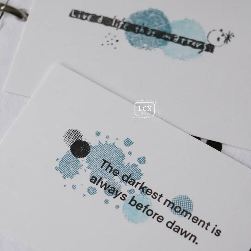 LCN Push-Button Pre-Inked Stamp – Sumthings of Mine