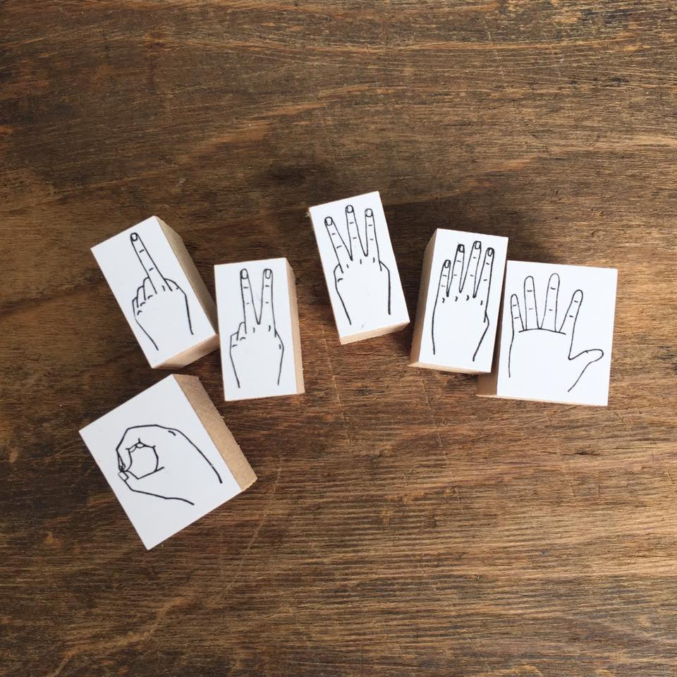 36 Sublo Finger Number Stamp – Sumthings of Mine