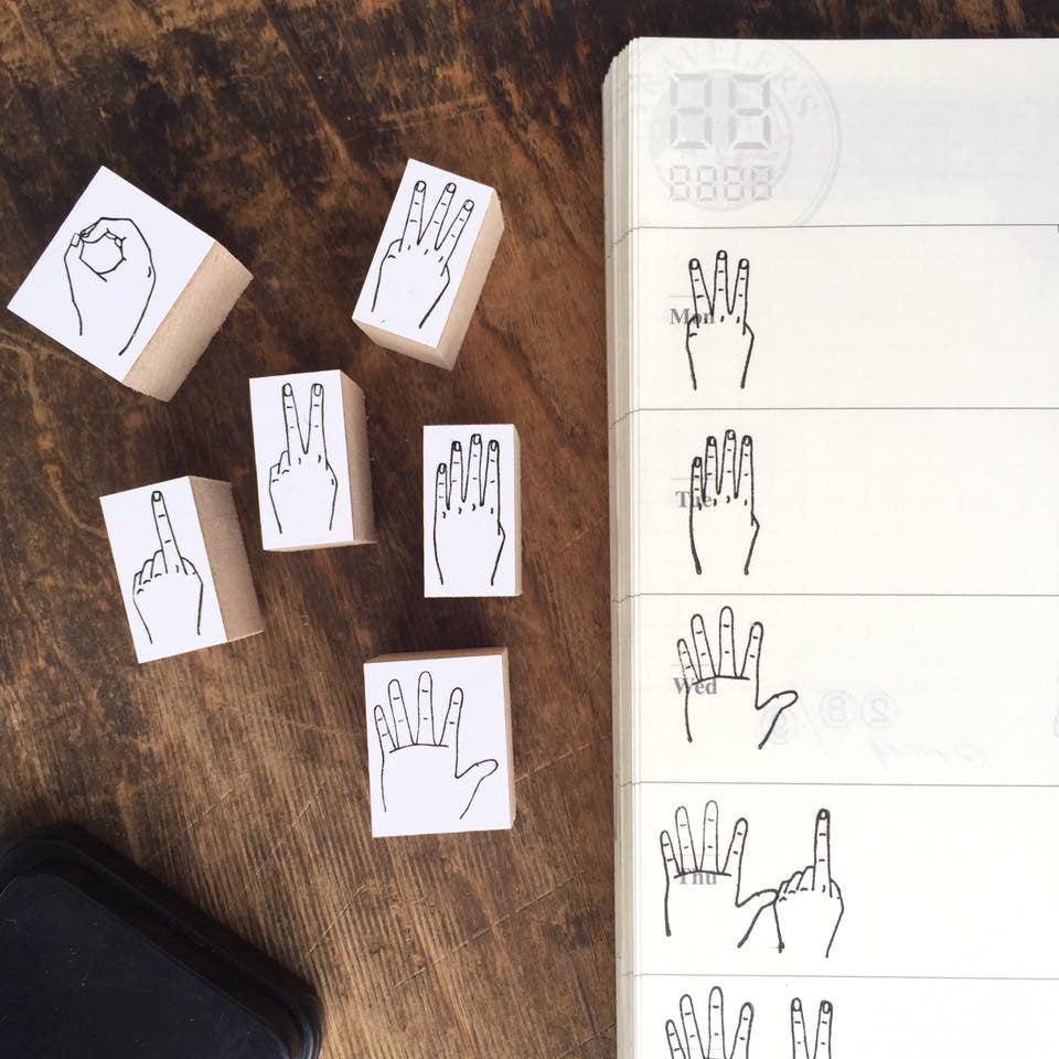 36 Sublo Finger Number Stamp – Sumthings of Mine