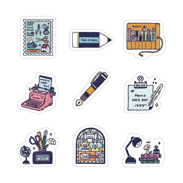 eric Sticker Flakes Set I - Stationery/Nice Day! – Sumthings of Mine