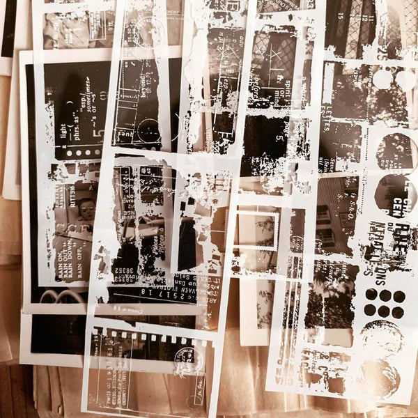 PlusMinus Film Noir 04 PET Tape - White – Sumthings of Mine